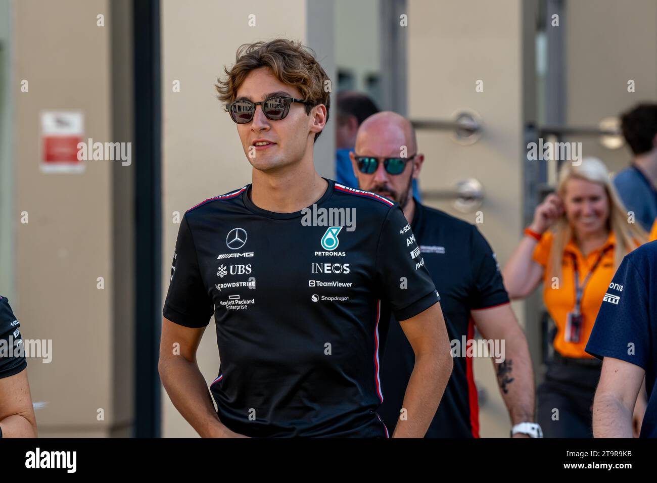 George russell 2023 abu dhabi hi-res stock photography and images - Alamy