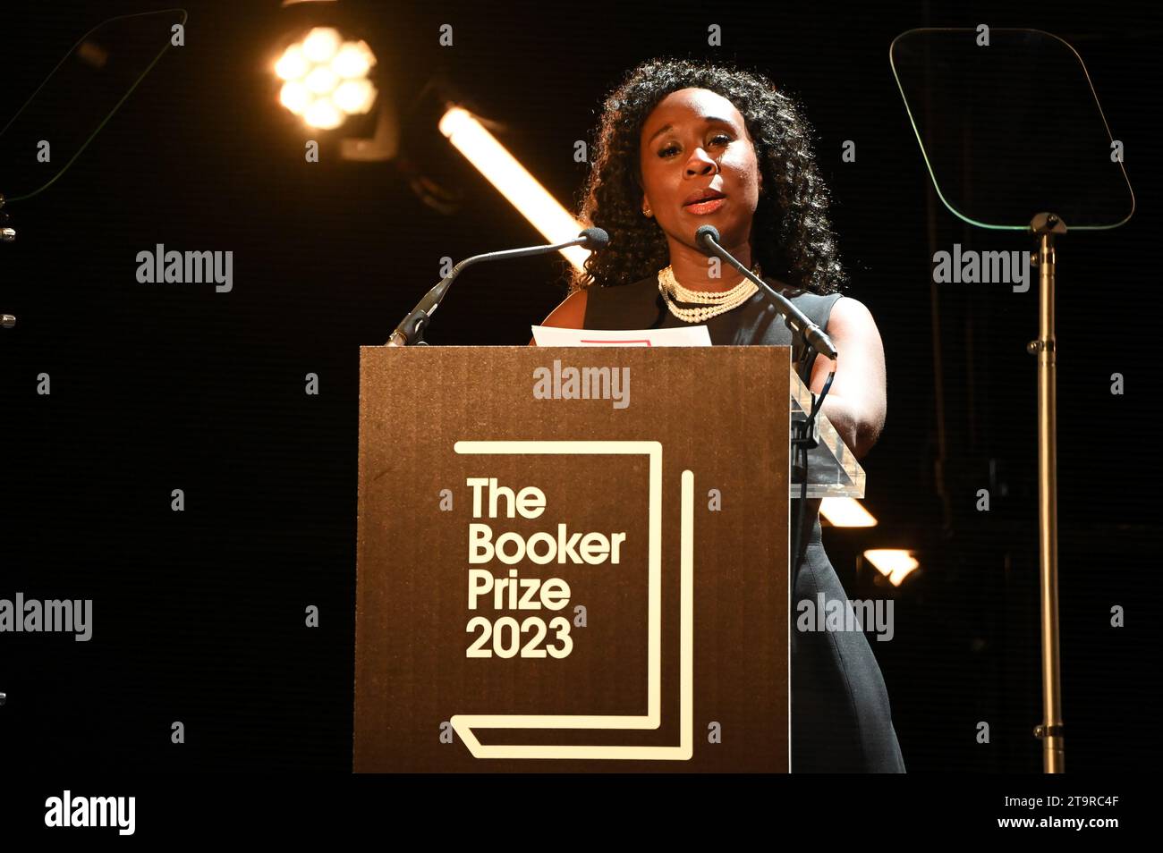 London, UK. 26th Nov, 2023. Esi Edugyan attends The Booker Prize 2023 ...