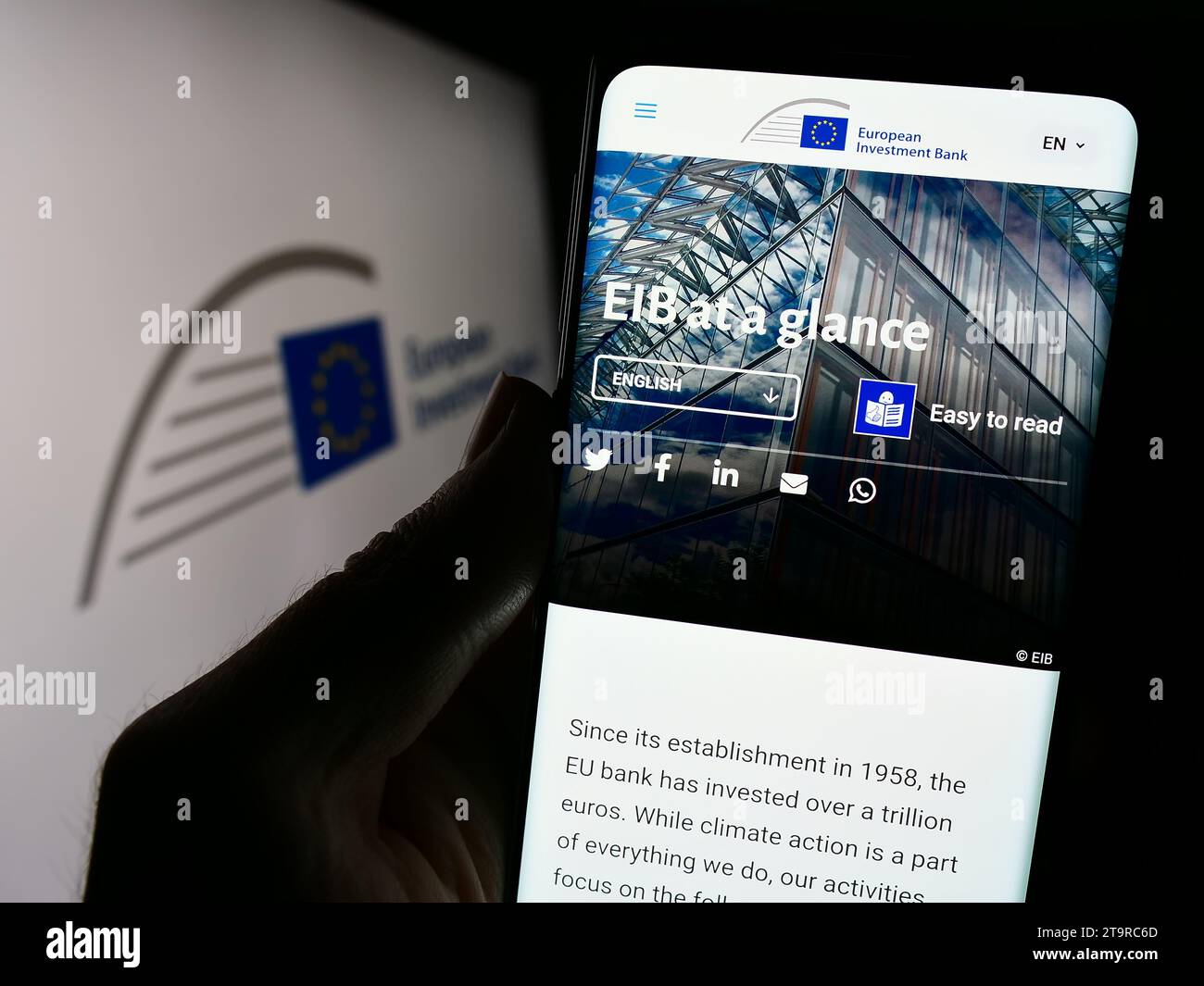 Eib logo hi-res stock photography and images - Alamy