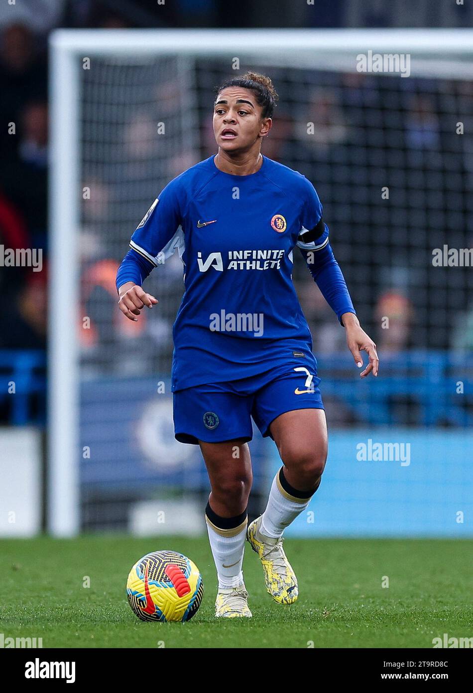 Chelsea's Jess Carter in action during the Barclays Women's Super ...