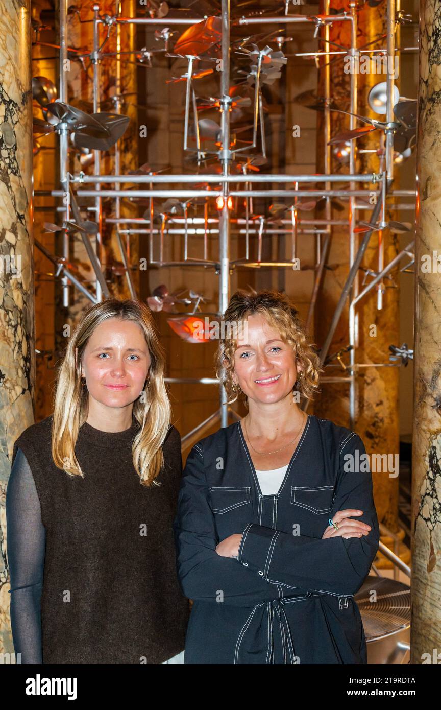 London, UK. 27th Nov, 2023. V&A 2023 Christmas Tree Installation ...