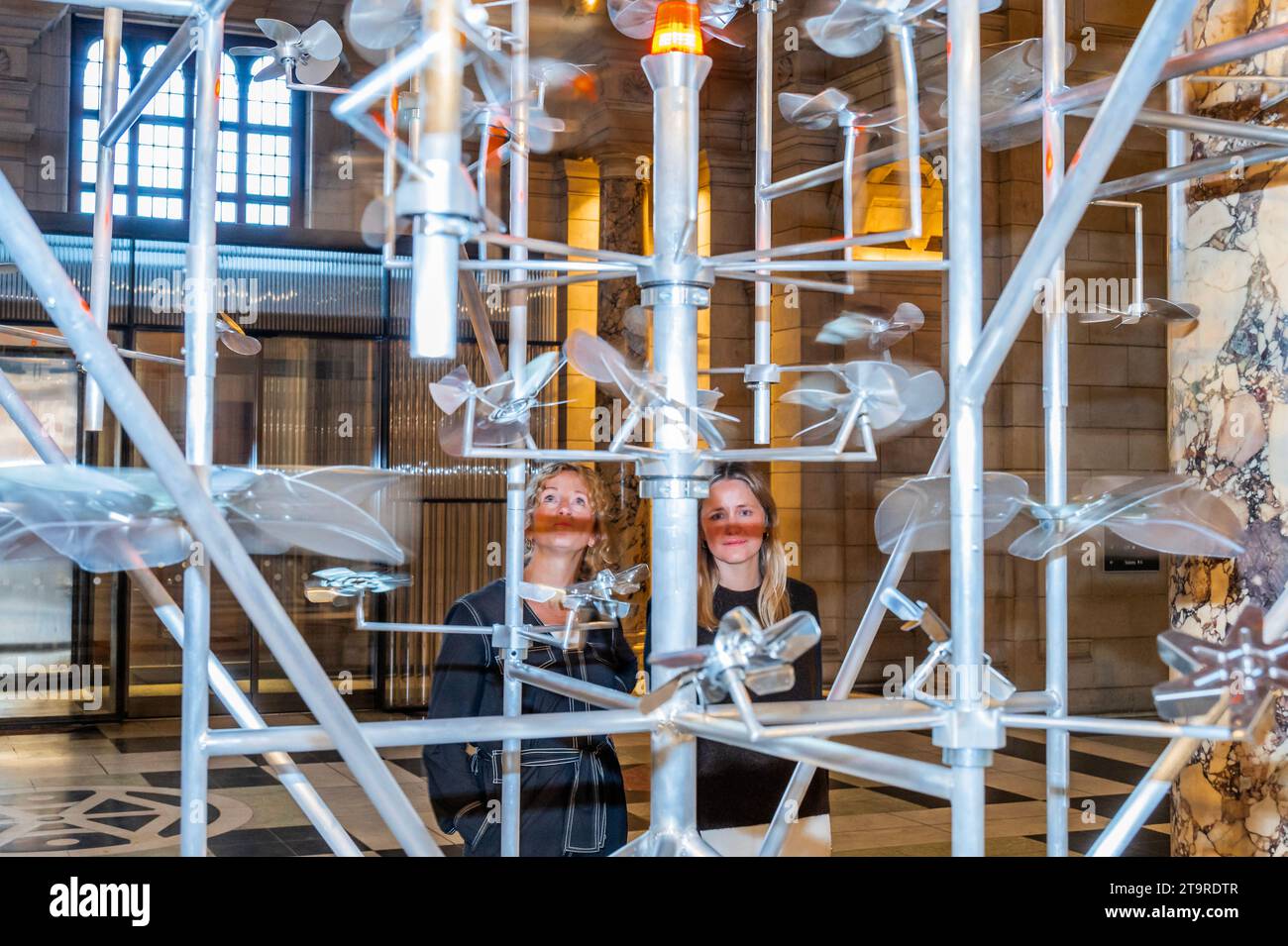 London, UK. 27th Nov, 2023. V&A 2023 Christmas Tree Installation ...