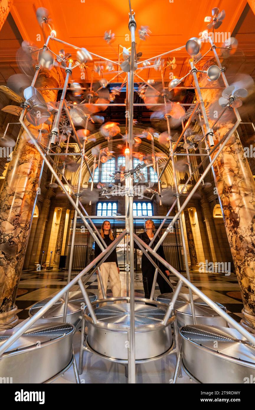 London, UK. 27th Nov, 2023. V&A 2023 Christmas Tree Installation ...