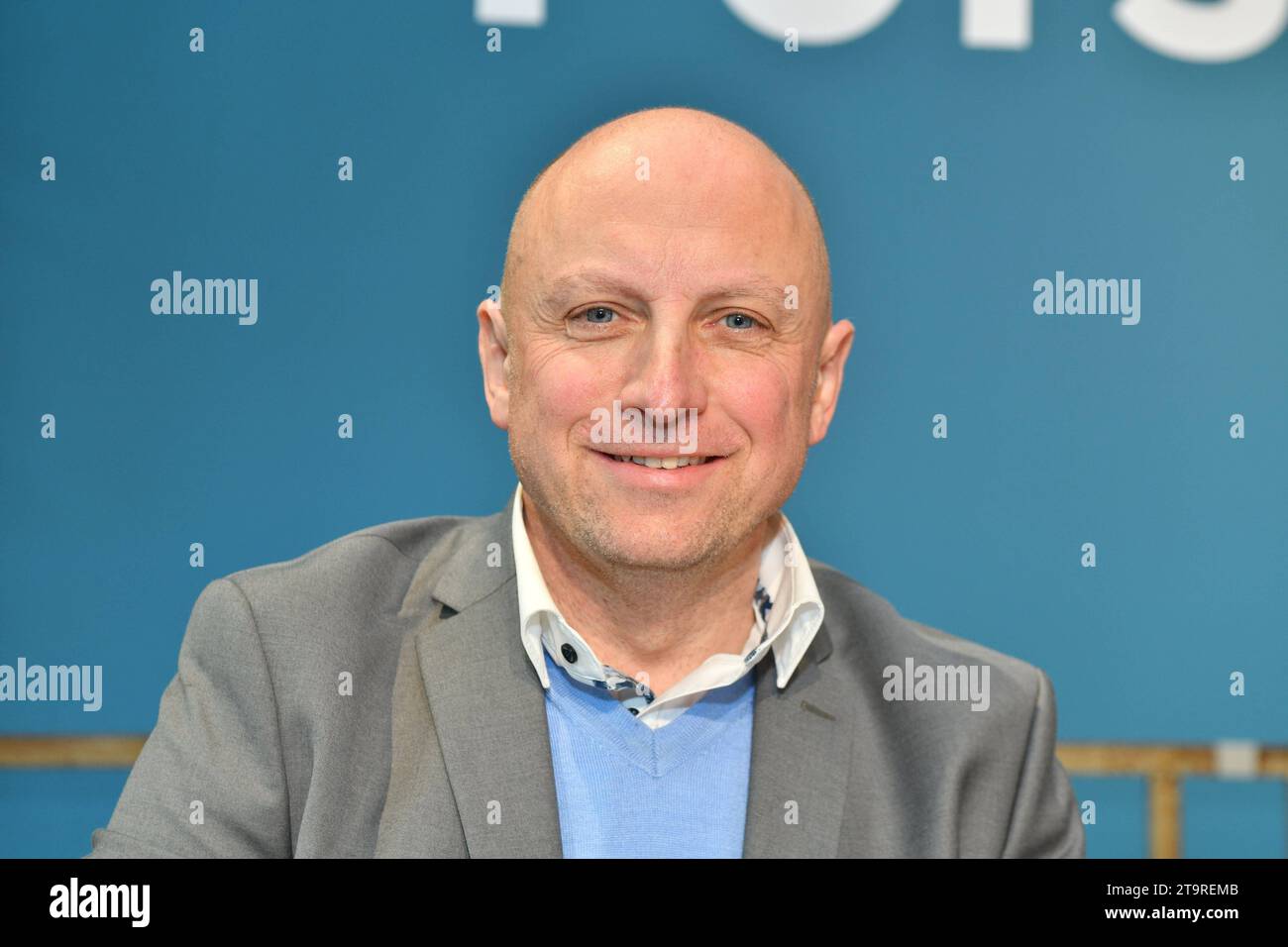 Ralph Schmidt am Samstag 25.11.2023 beim Landesparteitag der Saar CDU ...