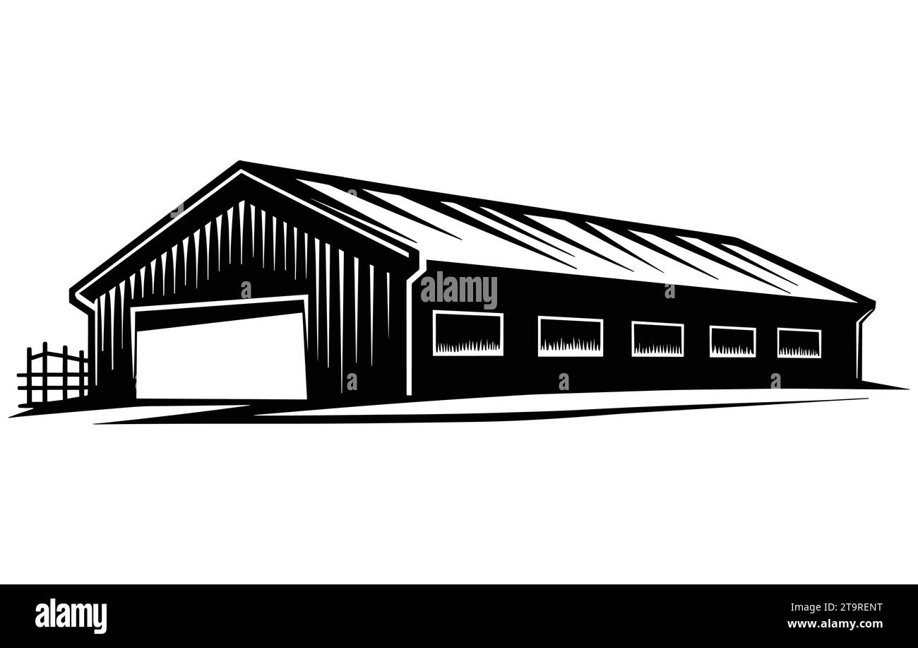 Warehouses vector hi-res stock photography and images - Alamy