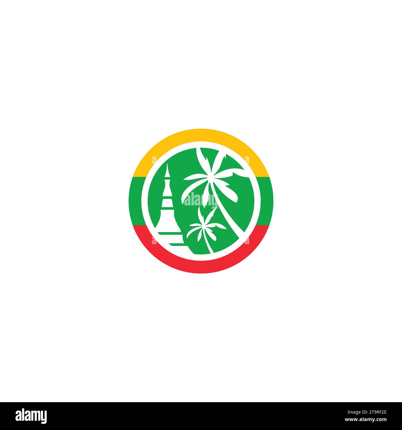 Myanmar logo or icon design Stock Vector Image & Art - Alamy