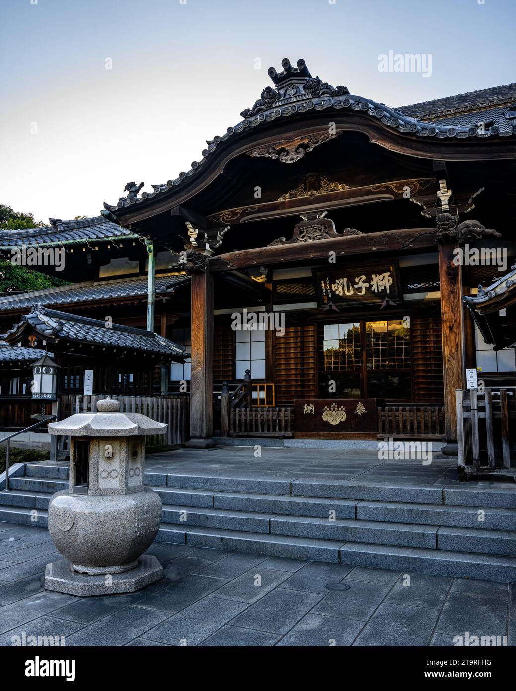 A picturesque view of the Sengakuji Buddhist Temple and Shrine Complex ...