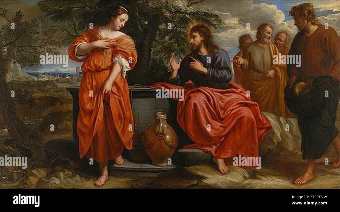 Samaritan woman at the well hi-res stock photography and images - Alamy