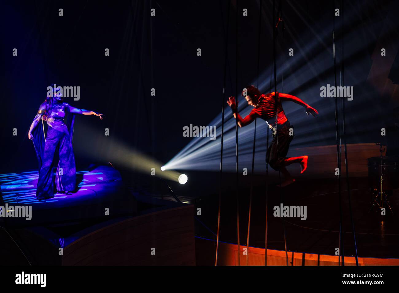 A snap from The Book, a musical production from Royal Caribbean's ...