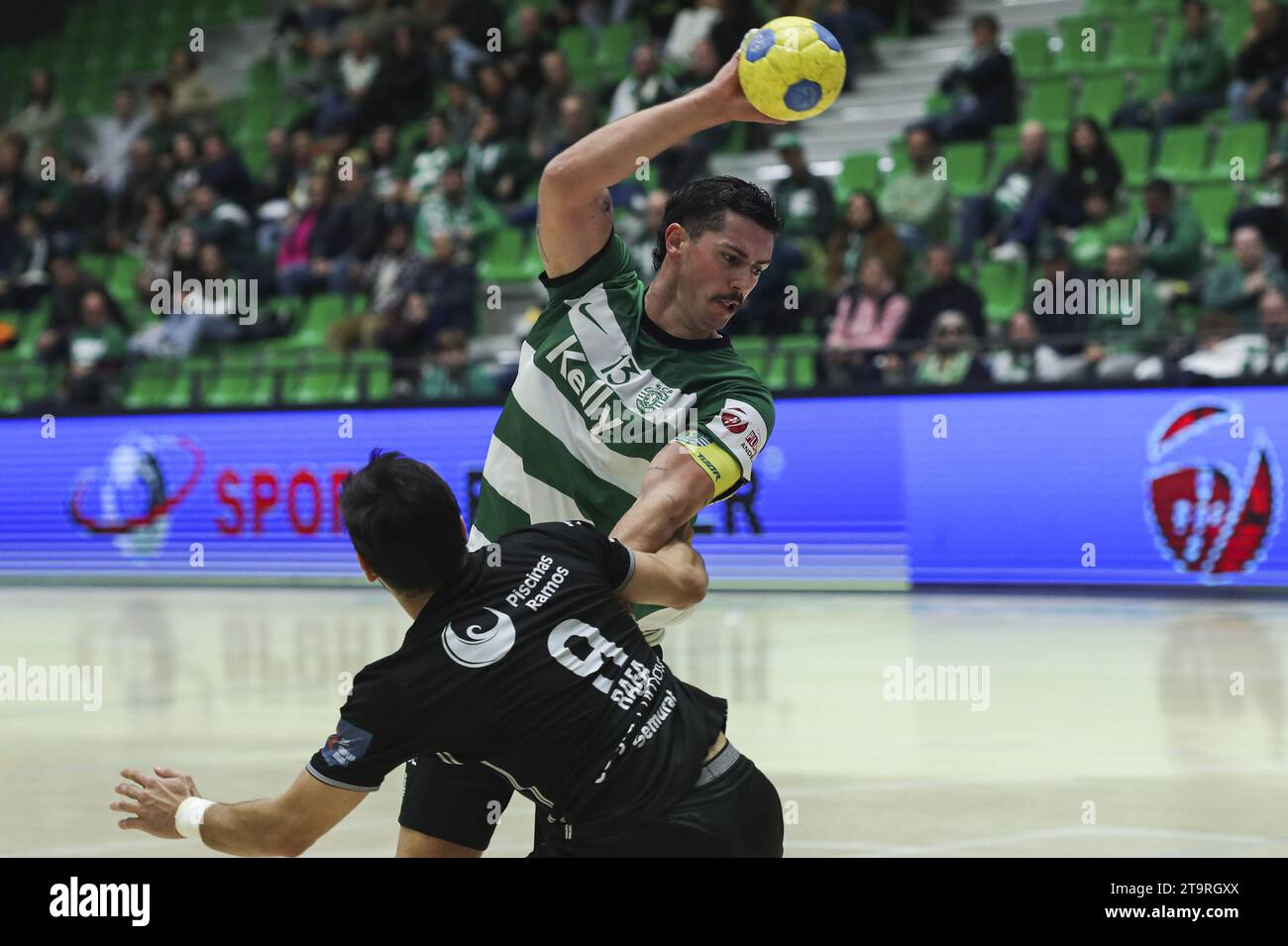 Lisbon, 11/25/2023 - Sporting Clube de Portugal hosted ABC this afternoon at Pavilhao João Rocha ...