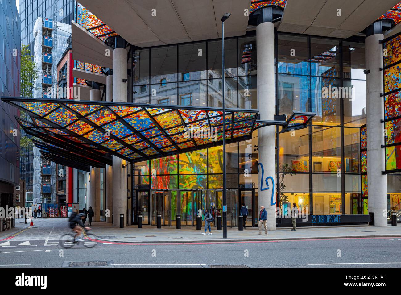 22 Bishopsgate aka Twentytwo at 22 Bishopsgate in the City of London ...