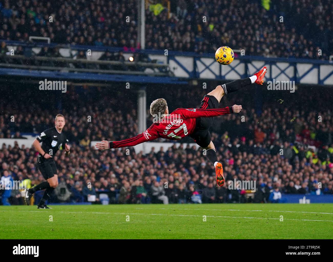 File photo dated 26-11-2023 of Manchester United's Alejandro Garnacho ...