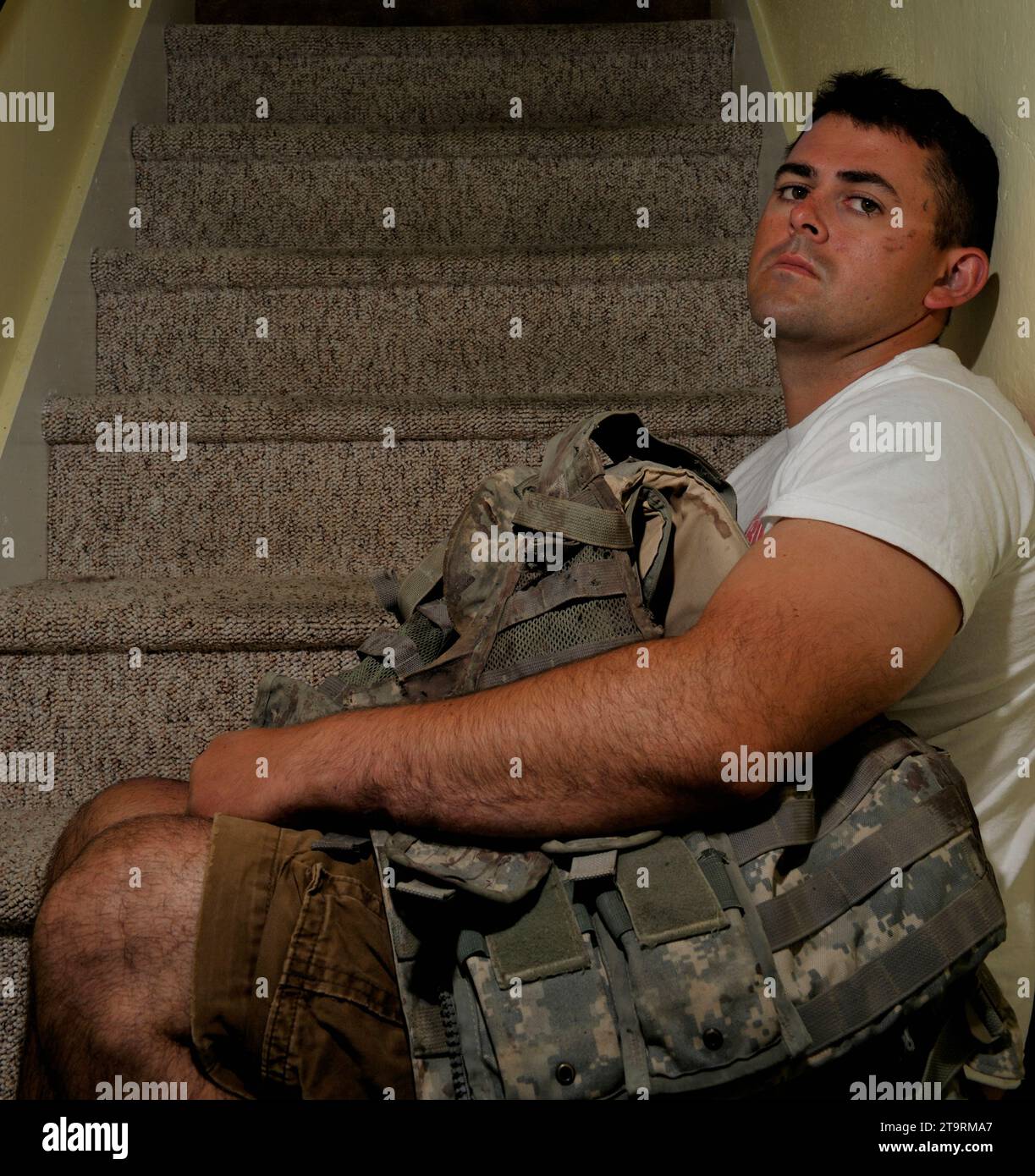 Wounded Veteran U.S. Army Sgt Stock Photo - Alamy