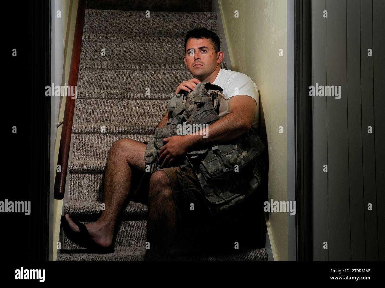 Wounded Veteran U.S. Army Sgt Stock Photo - Alamy