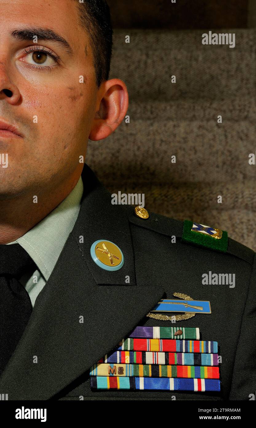 Wounded Veteran U.S. Army Sgt Stock Photo - Alamy