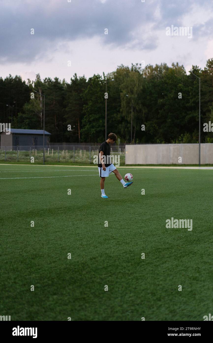 Football soccer children game hi-res stock photography and images - Alamy