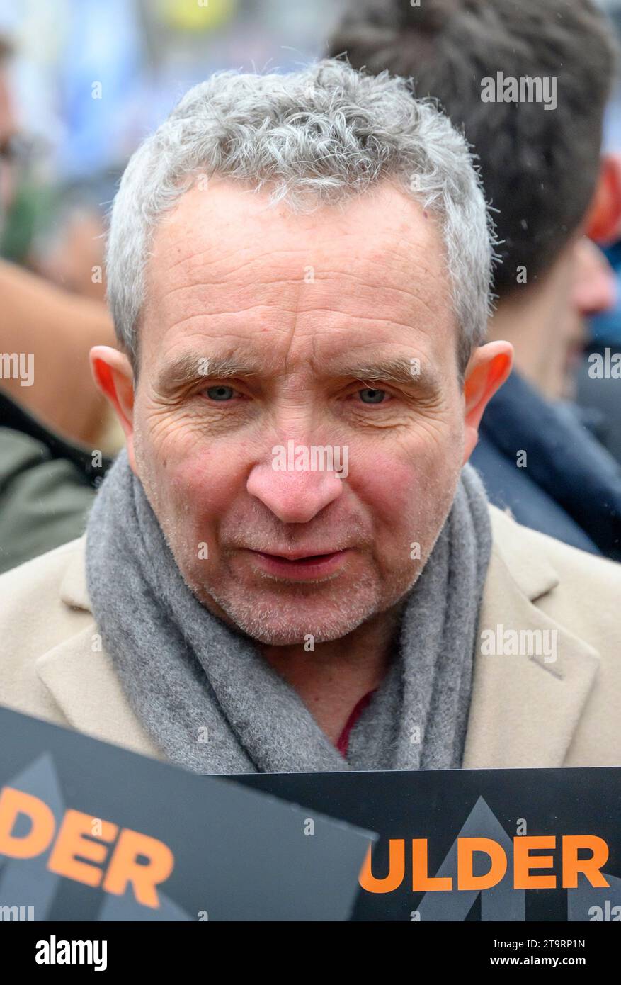 Eddie Marsan (actor) taking part in the March Against Antisemitism ...