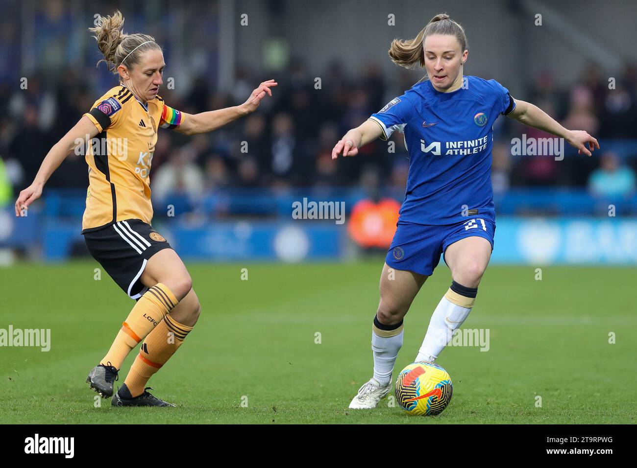 London, UK. 26 November 2023. Aileen Whelan and Niamh Charles during ...