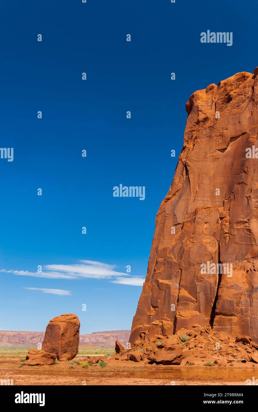 Rock formation in Monument valley, Utah, USA Stock Photo - Alamy