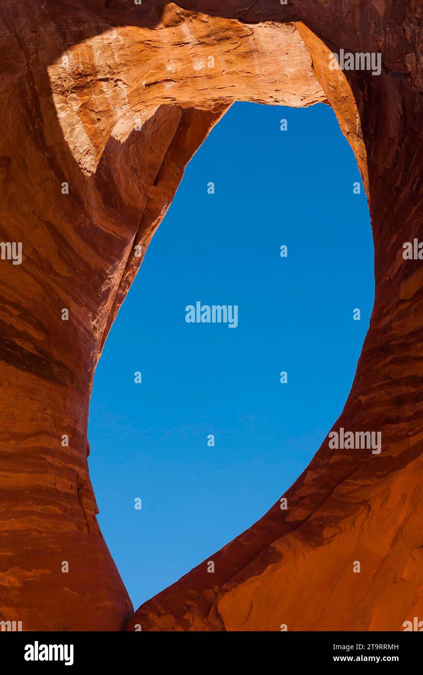 The Eye of the Sun, natural wonder, Monument Valley, Utah, USA Stock ...