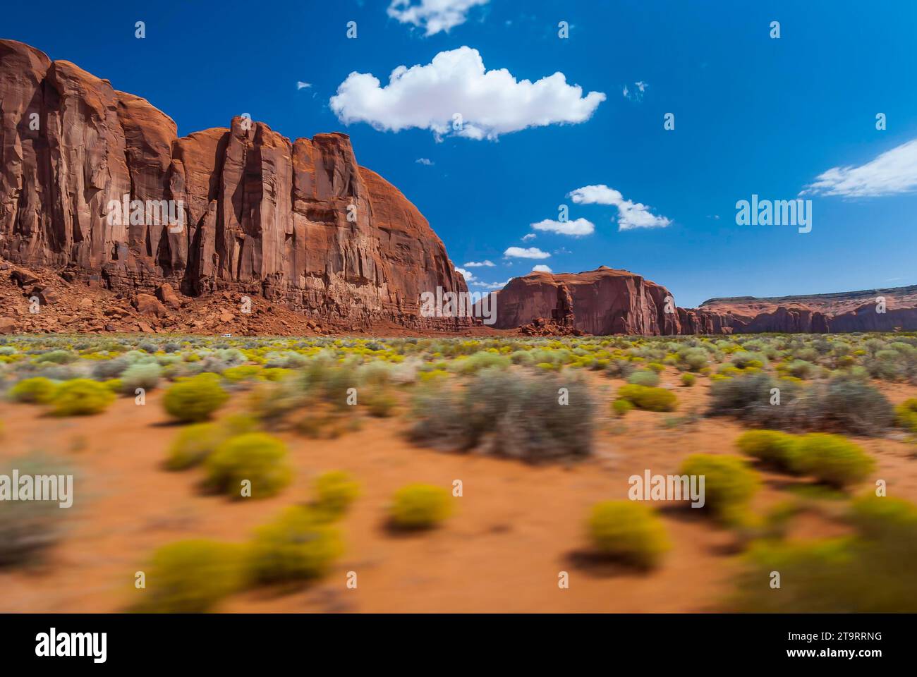 Monument valley, west, western, film set, national park, Utah, USA ...