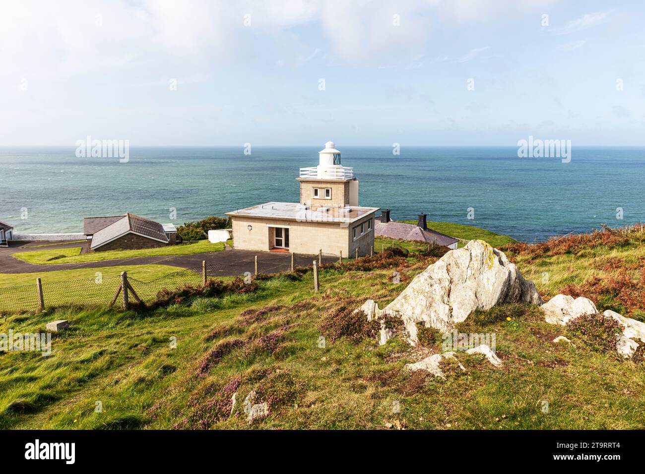 Bull point lighthouse Mortehoe, North Devon, UK, England, Bull point ...