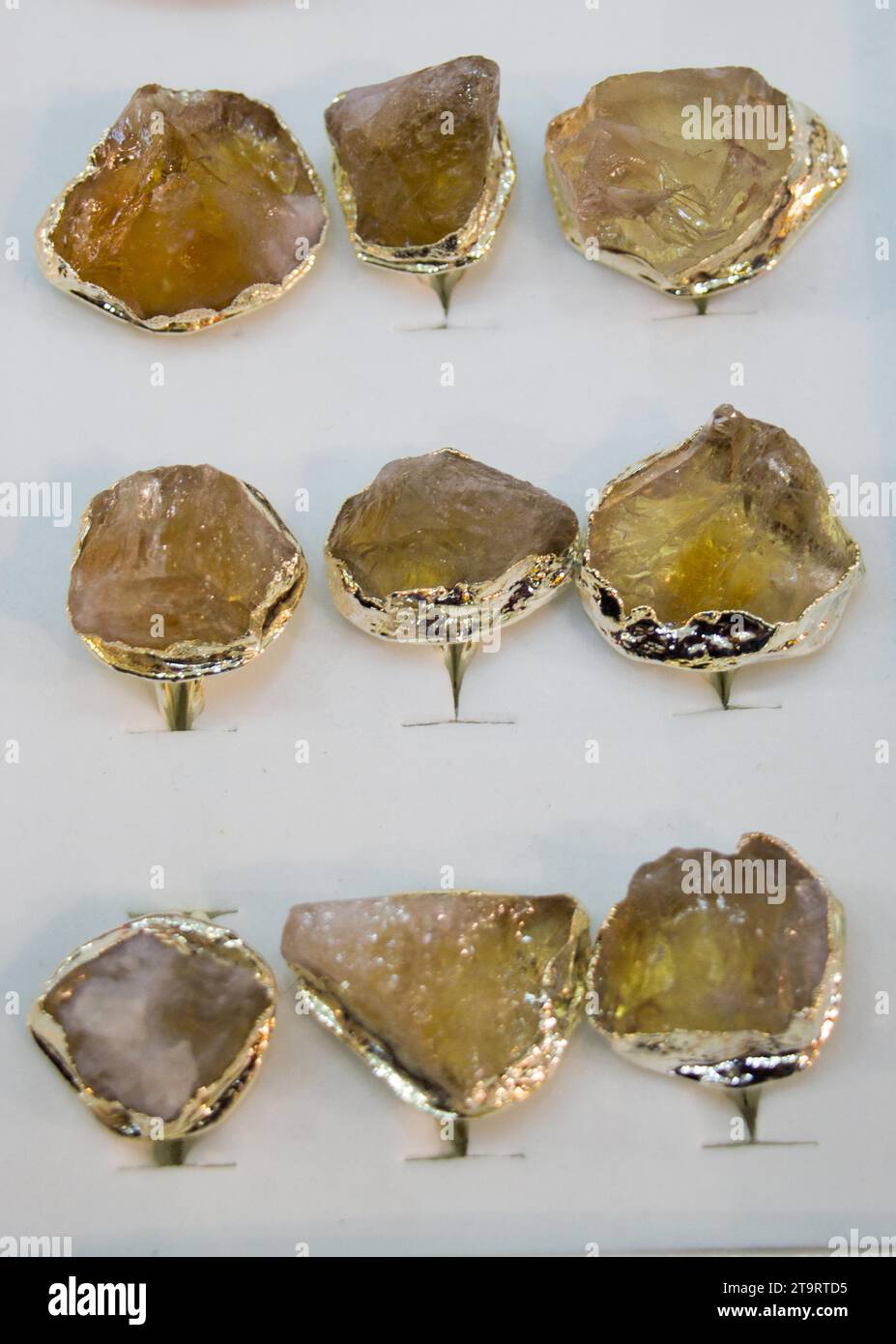 Set of natural mineral gemstones of a certain type Stock Photo - Alamy