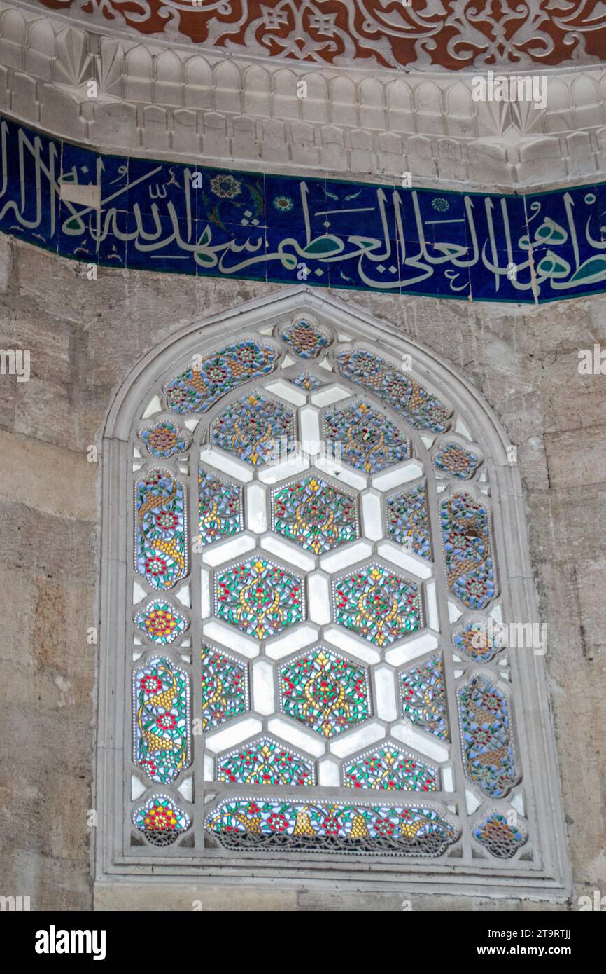 Old window Architecture from the Ottoman times In Istanbul Stock Photo ...