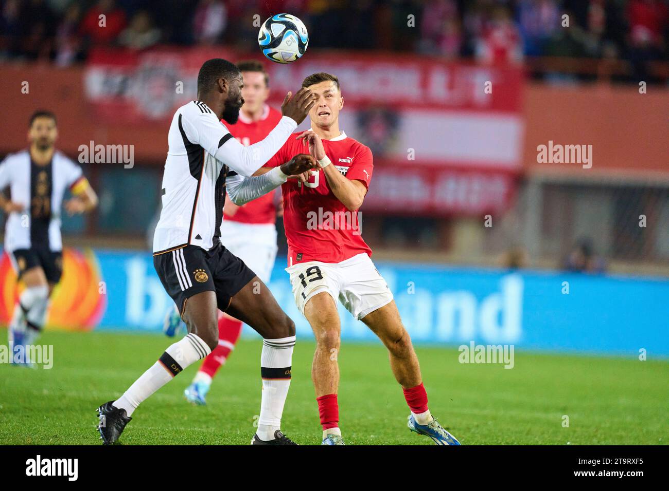 Antonio Rüdiger, Ruediger, DFB 2 compete for the ball, tackling, duel ...