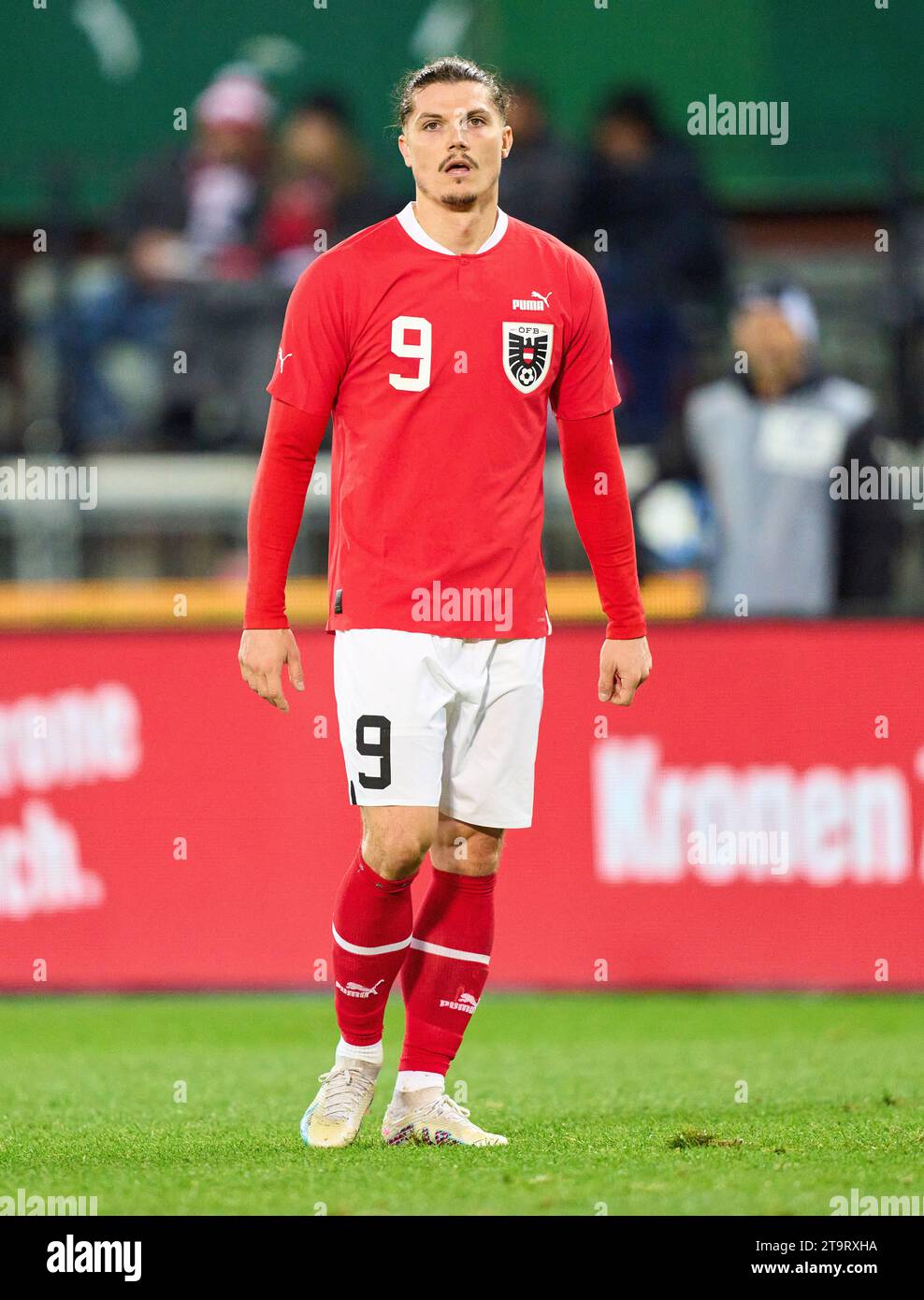 Marcel Sabitzer, AUT 9 in the friendly match AUSTRIA - GERMANY 2-0 ...