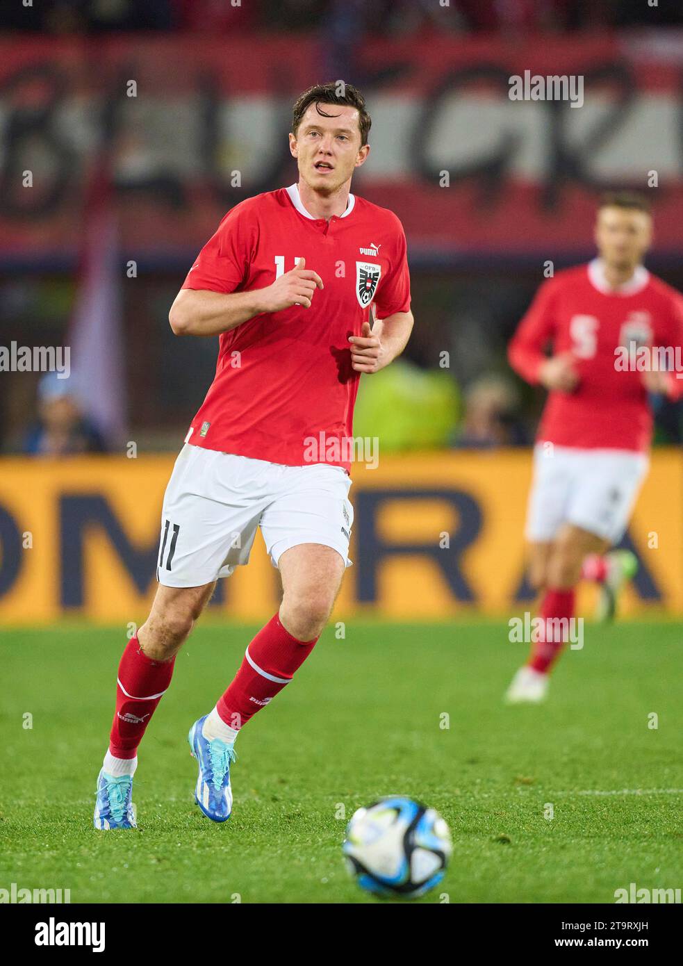Michael Gregoritsch, AUT 11 in the friendly match AUSTRIA - GERMANY 2-0 ...