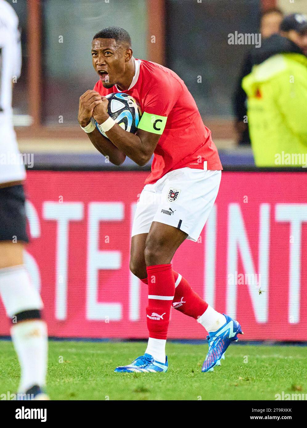 David ALABA, AUT 8 in the friendly match AUSTRIA - GERMANY 2-0 ...