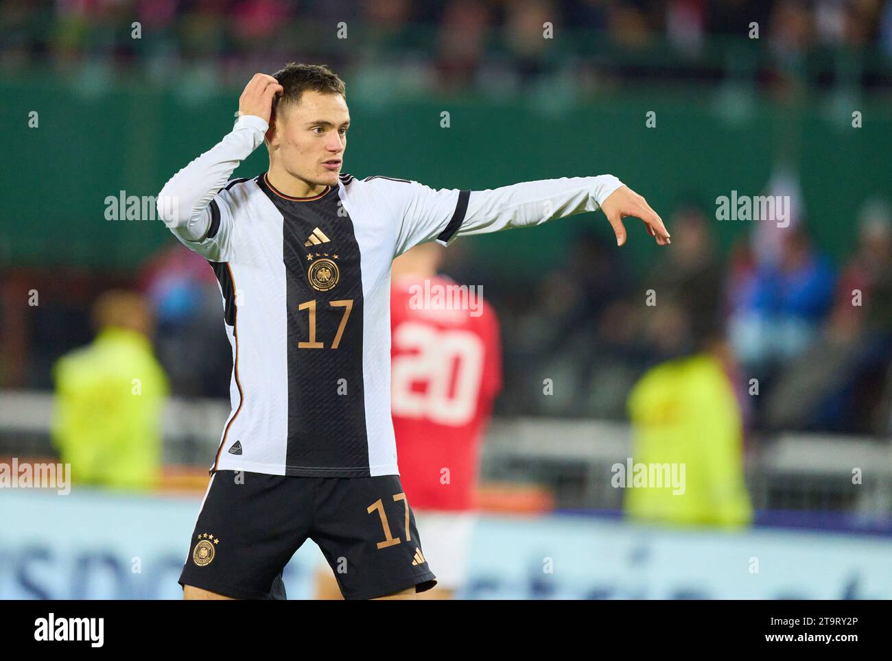 Florian Wirtz, Nr. 17 DFB in the friendly match AUSTRIA - GERMANY 2-0 ...