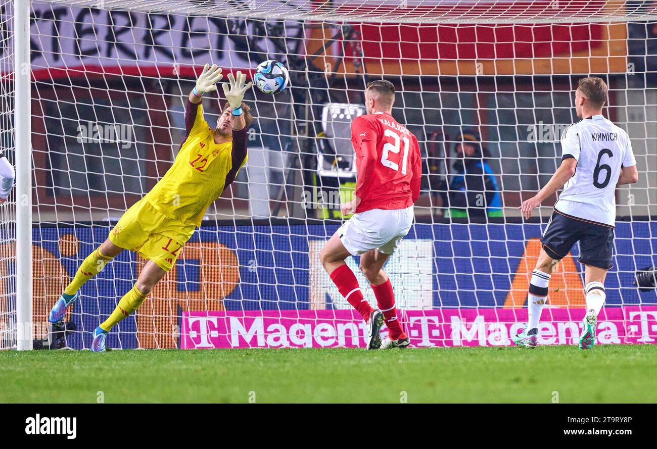 Kevin Trapp, DFB 12, in the friendly match AUSTRIA - GERMANY 2-0 ...