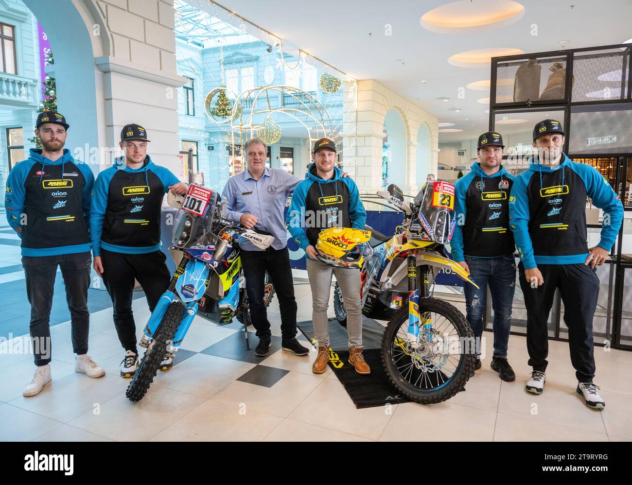 Prague, Czech Republic. 27th Nov, 2023. Orion - Moto Racing Group press ...