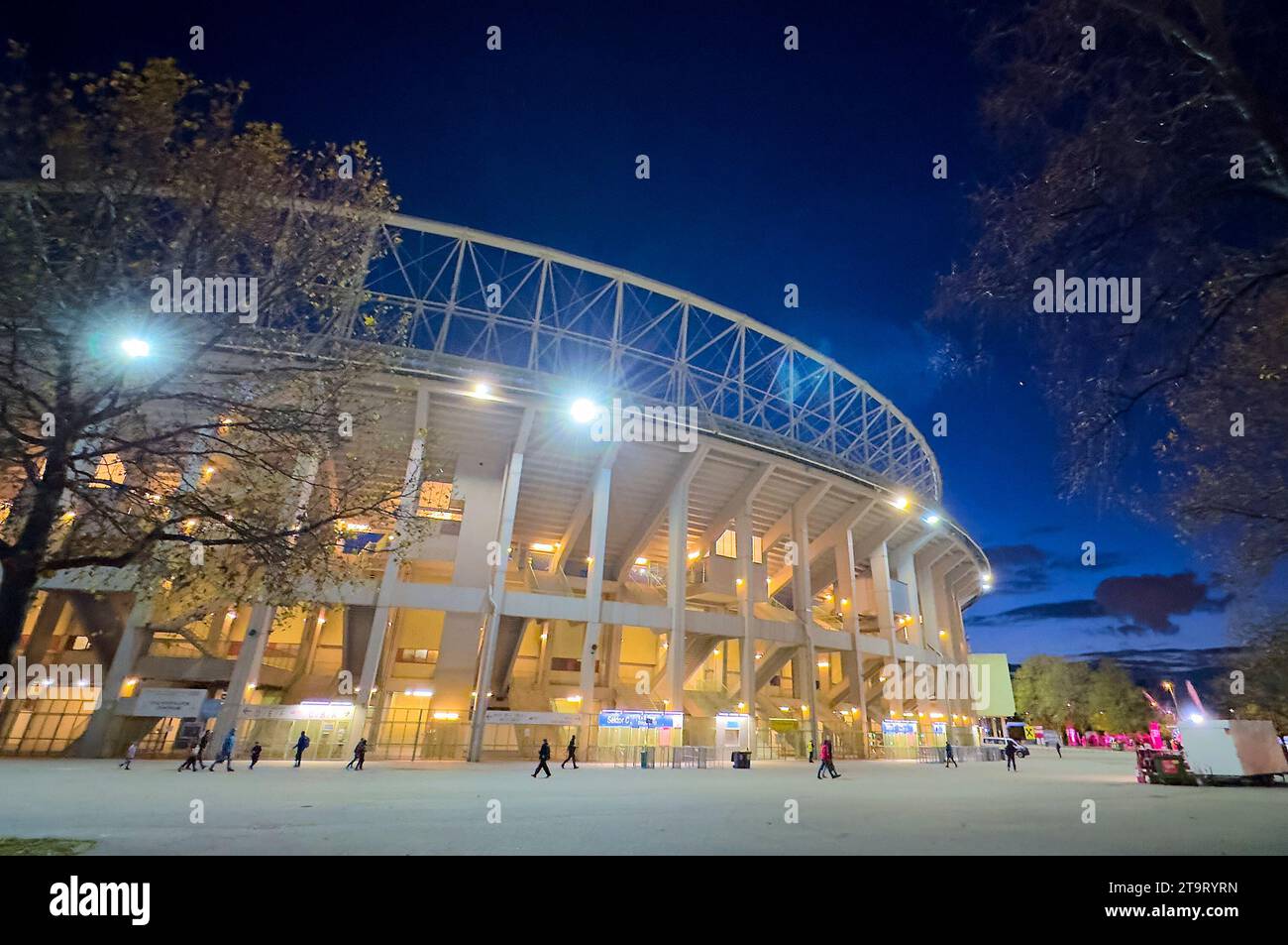Ernst Happel Stadion Wien, Prater, Praterstadion in the friendly match ...