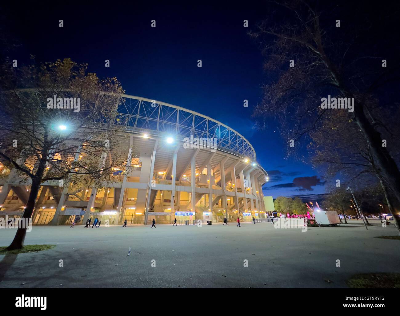 Ernst Happel Stadion Wien, Prater, Praterstadion in the friendly match ...