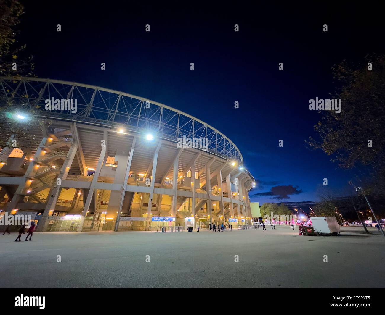 Ernst Happel Stadion Wien, Prater, Praterstadion in the friendly match ...