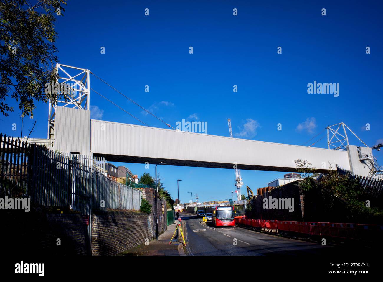 HS2 Old Oak Common Construction Site, Old Oak Lane, Borough of Ealing ...