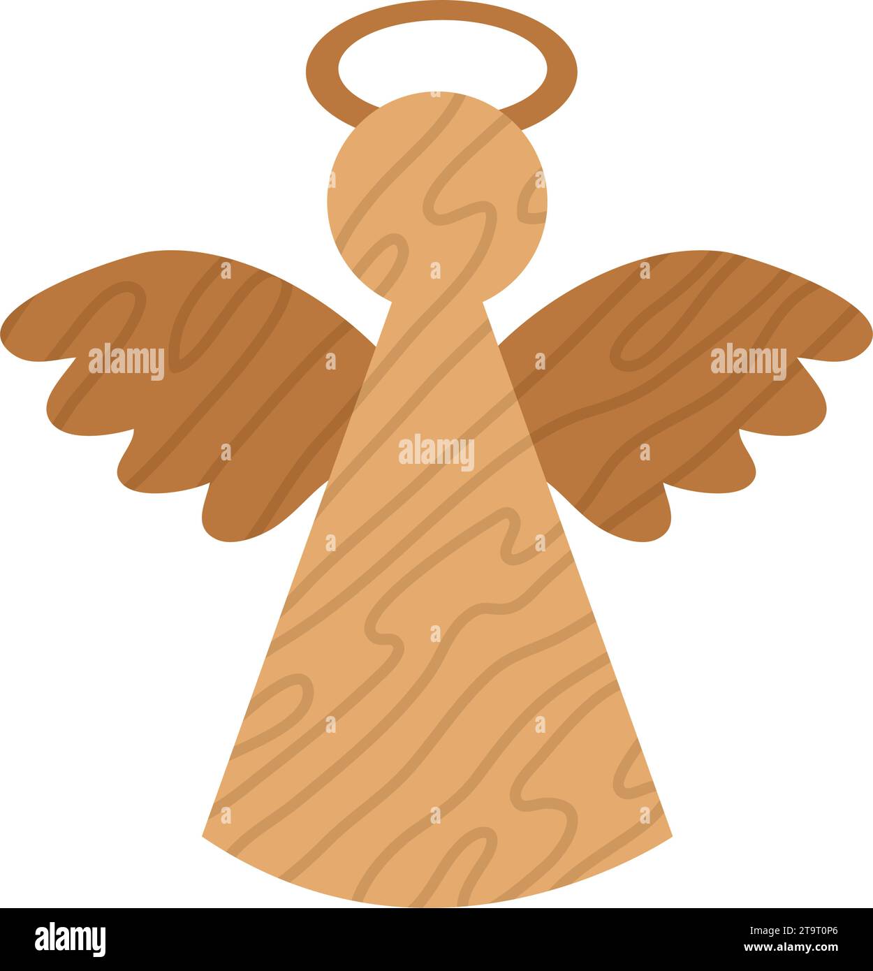 Wooden angel Stock Vector Images - Alamy
