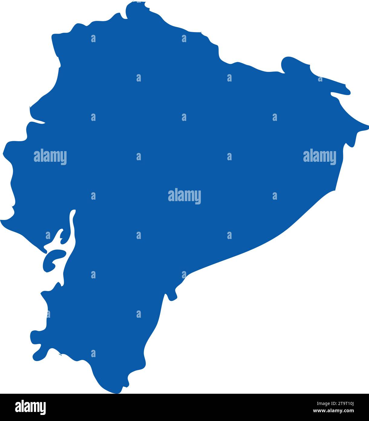 ecuador map illustration Stock Vector Image & Art - Alamy