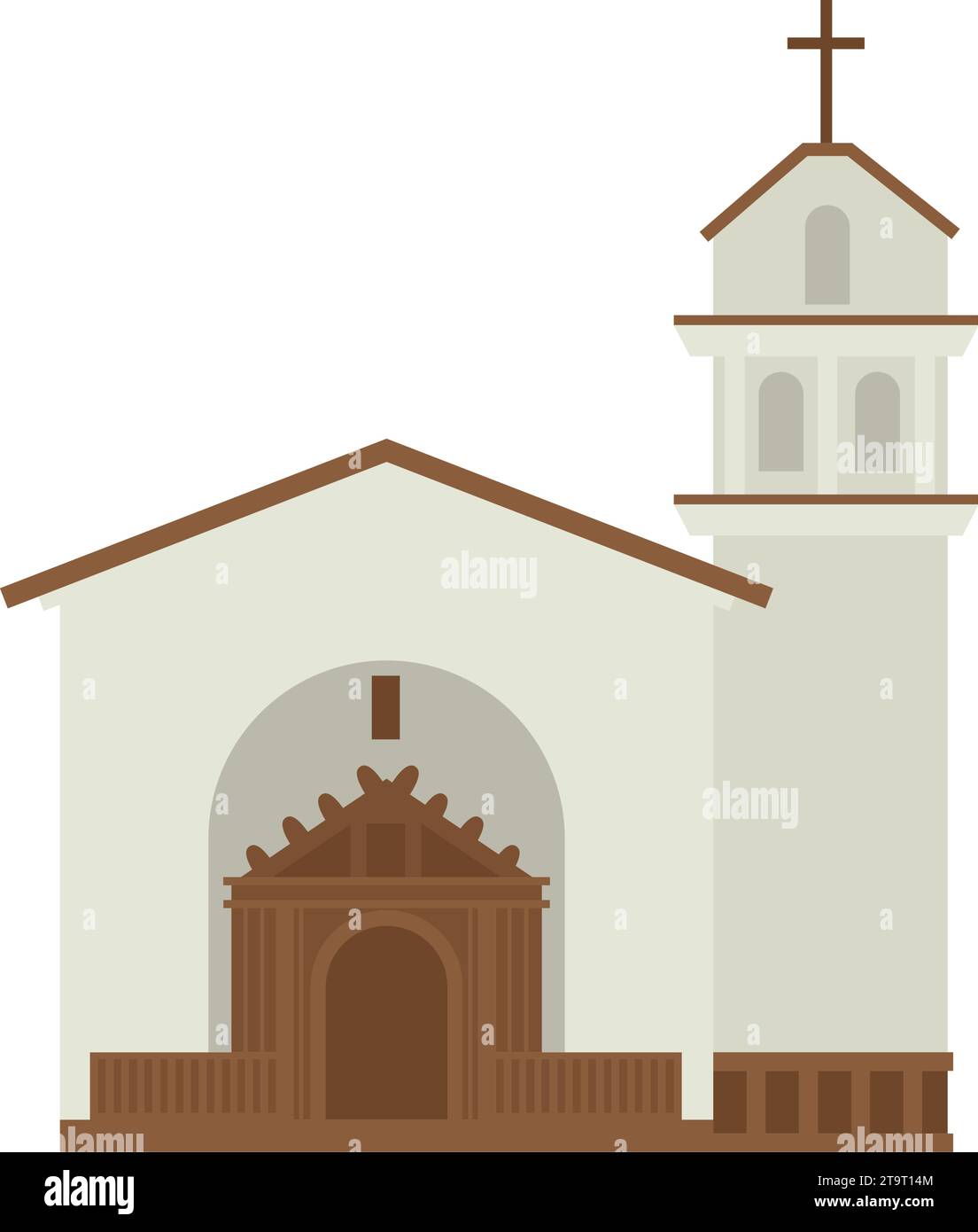 santo domingo church Stock Vector Image & Art - Alamy