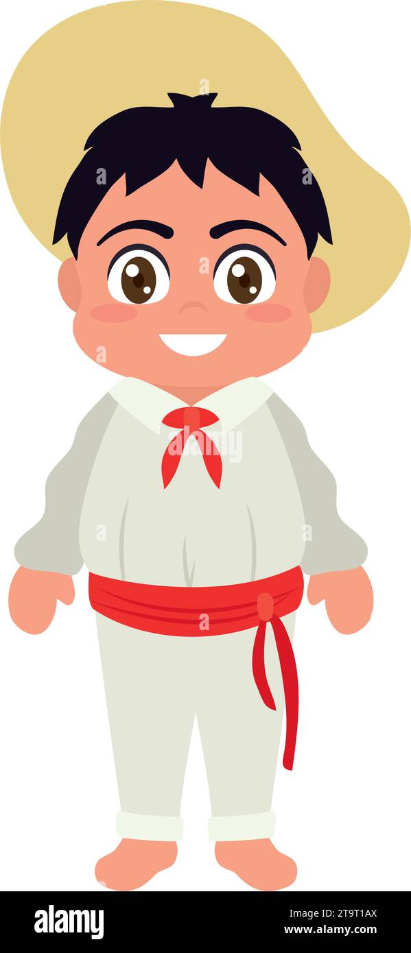 Ecuador boy Stock Vector Images - Alamy