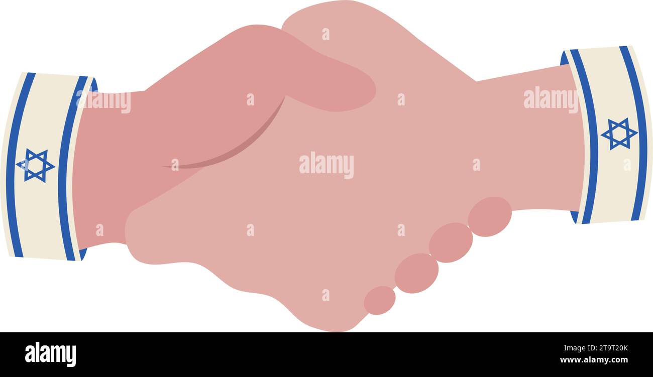 israel shaking hands Stock Vector Image & Art - Alamy