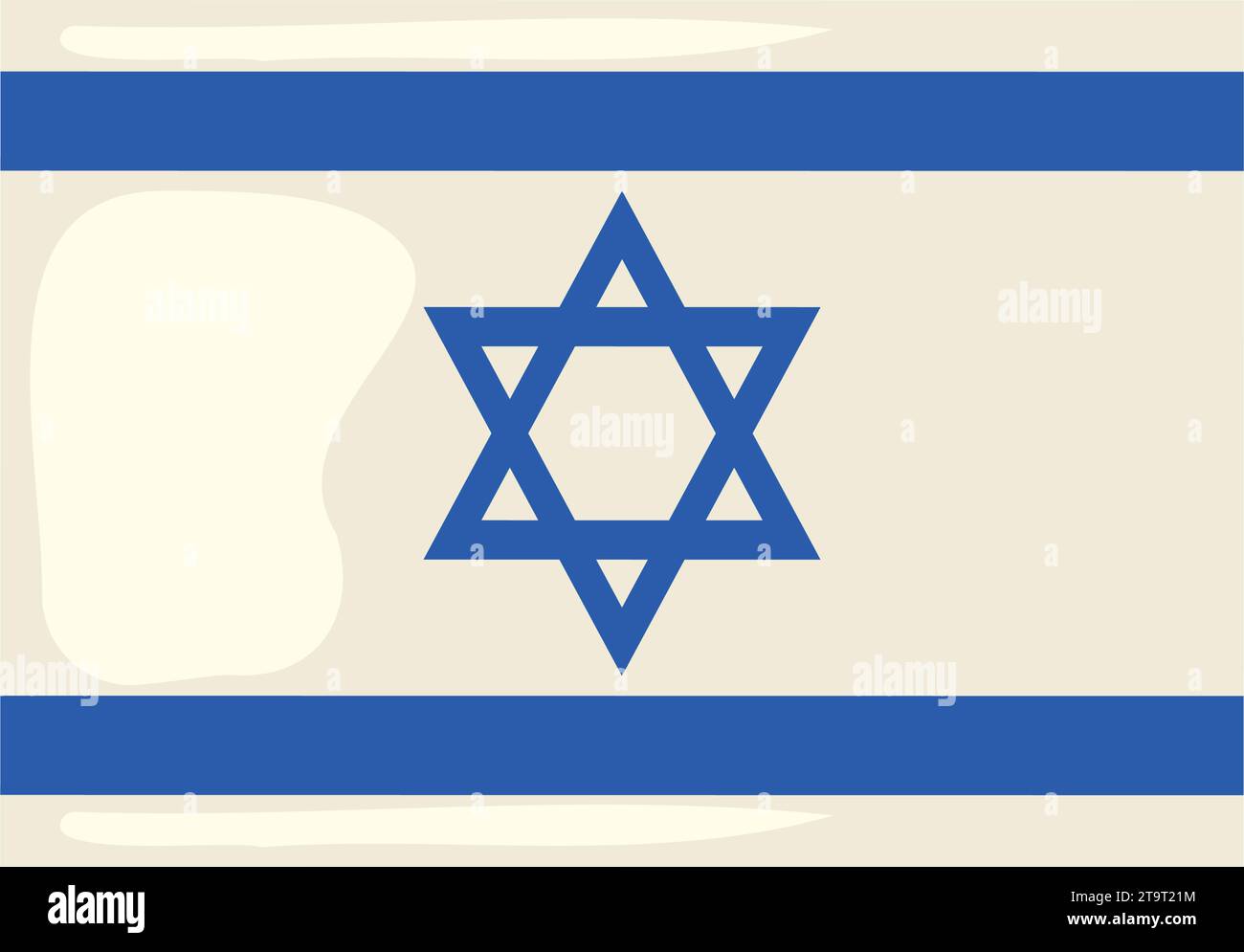 israel flag illustration Stock Vector Image & Art - Alamy
