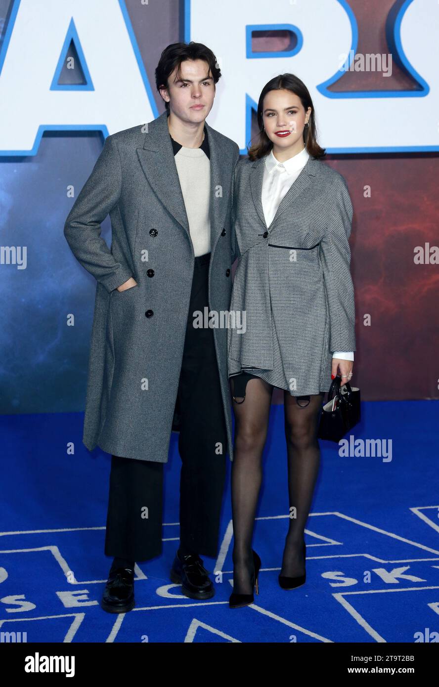 Blake Richardson and Bailee Madison attend "Star Wars: The Rise of ...