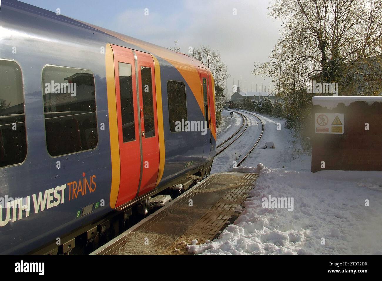 New Forest Hampshire, Hants uk, i2010 following a snowfall. Landscapes ...