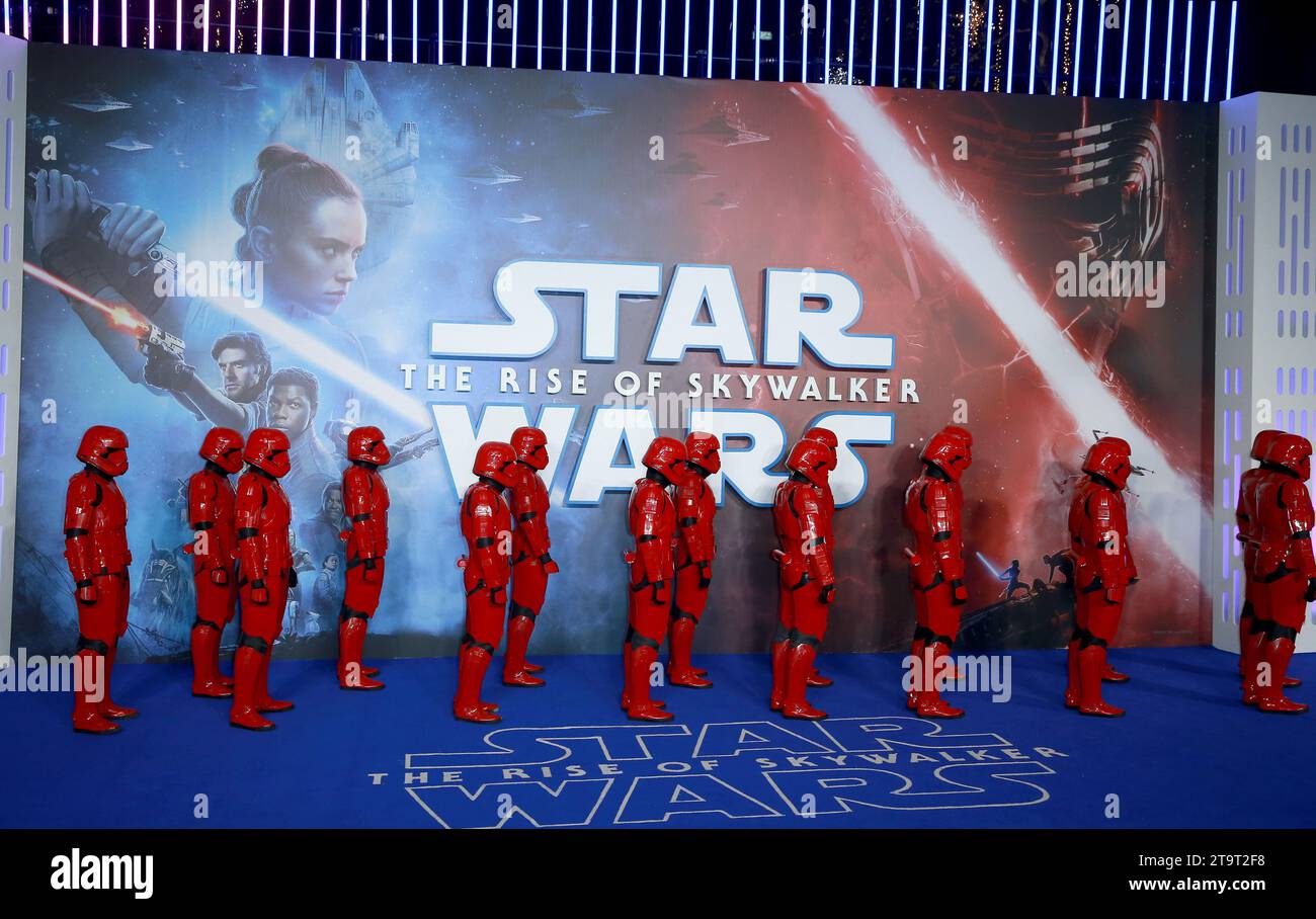 Sith Troopers attends "Star Wars: The Rise of Skywalker" European ...