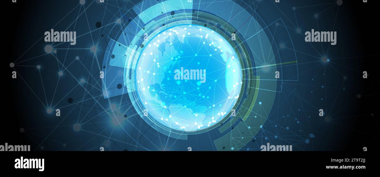 Abstract vector background. Futuristic technology style. Elegant ...