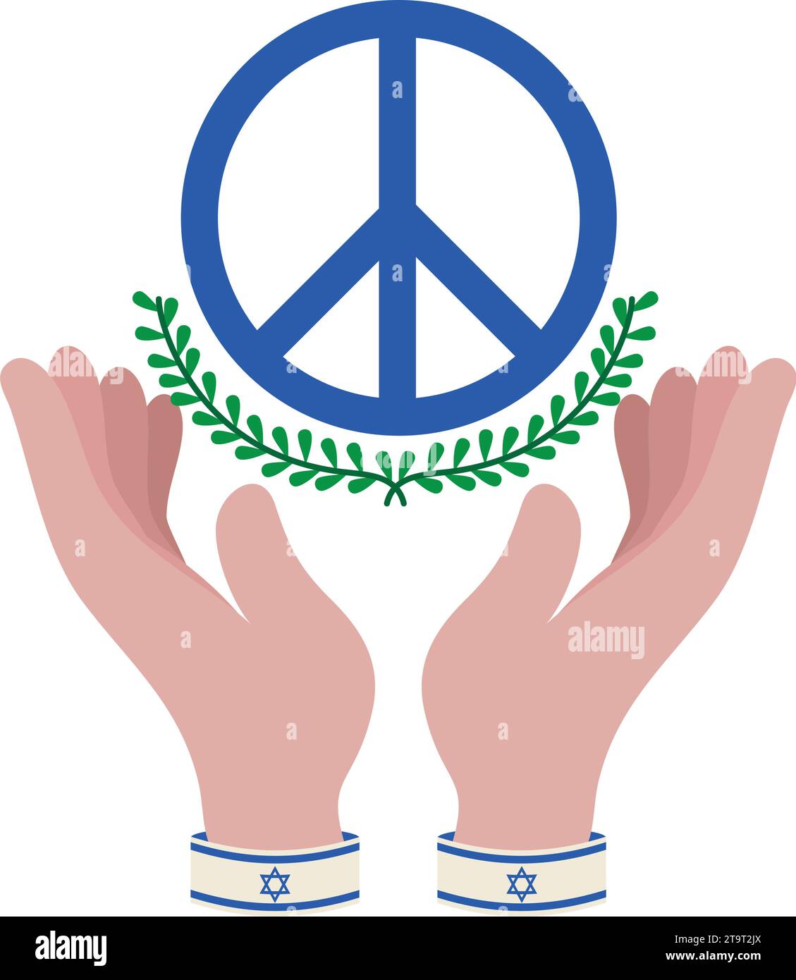 Arab israel conflict Stock Vector Images - Alamy